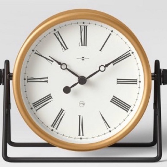 Threshold | Accents | Threshold Table Top Clock | Poshmark